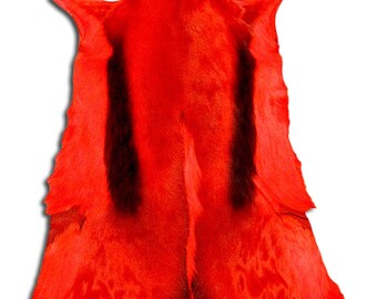 Dyed Burnt Orange African Springbok Skin African SPRINGBOK | Etsy