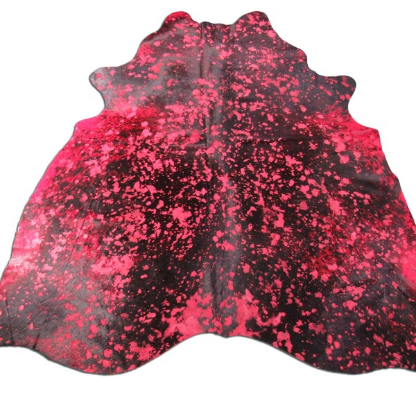 Acid Wash Cowhide Rug - Etsy