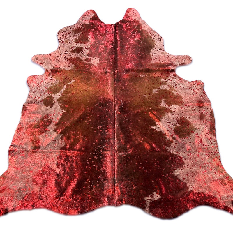 Acid Wash Cowhide Rug - Etsy