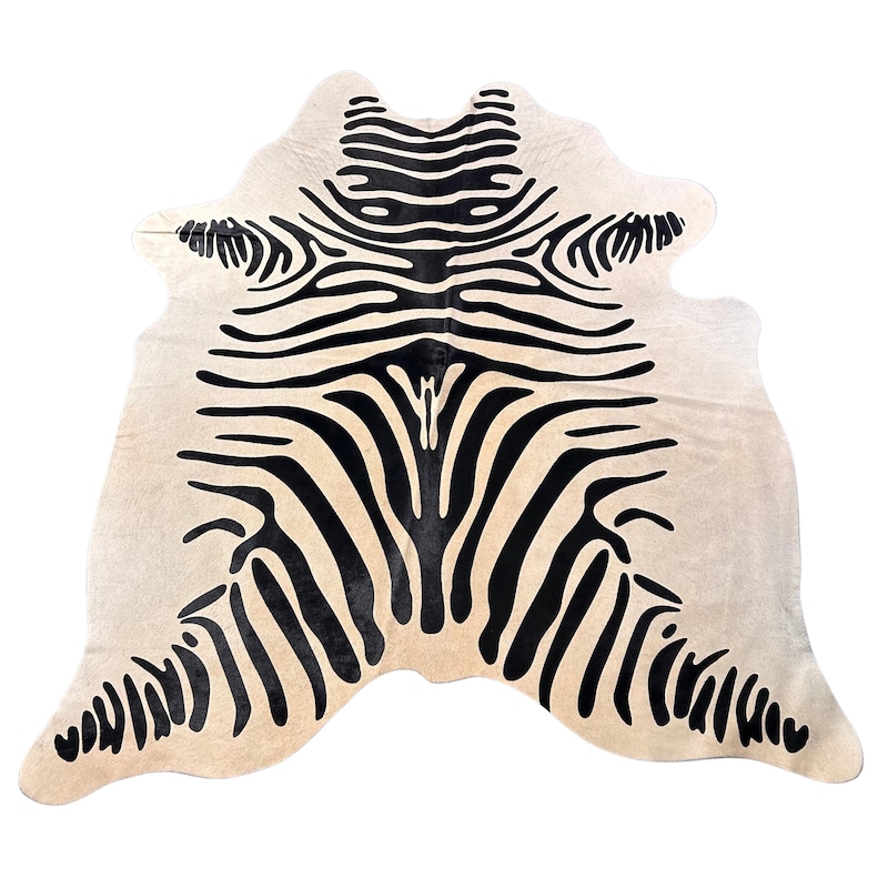 Small Zebra Rug - Etsy