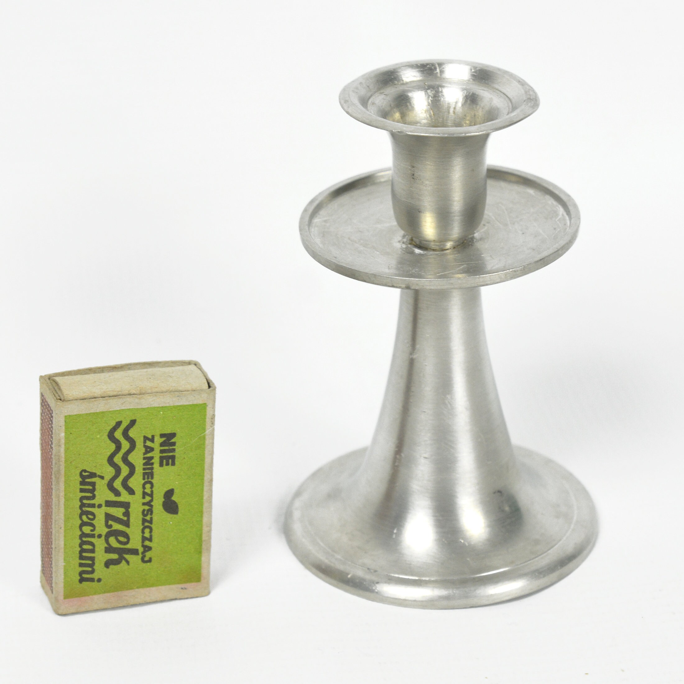 Tin Candlestick Frieling Zinn Germany 1940s - Etsy