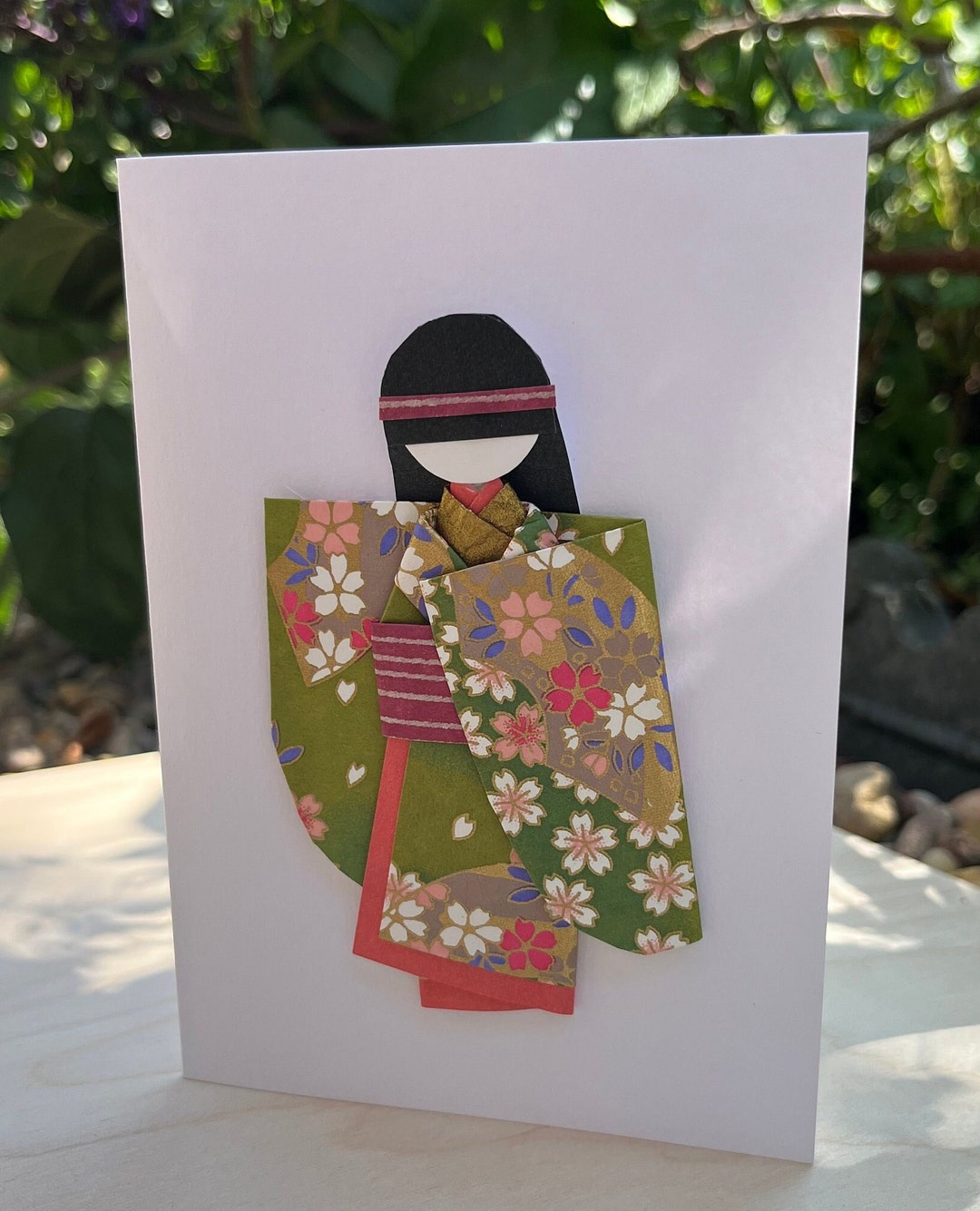 Handmade Origami Card - Etsy