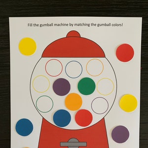 Gumball Color Match - Etsy