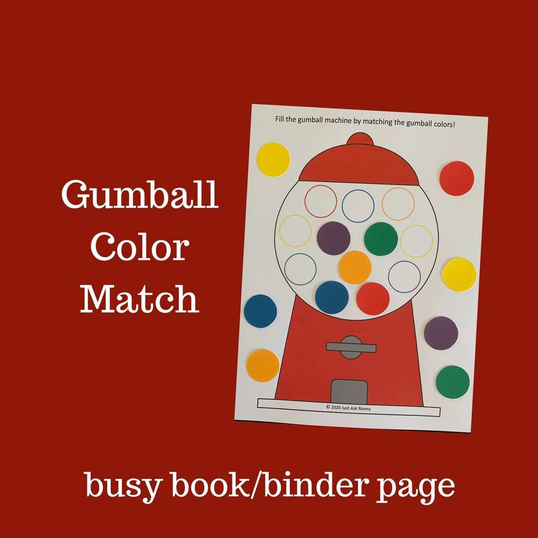 Gumball Color Match - Etsy
