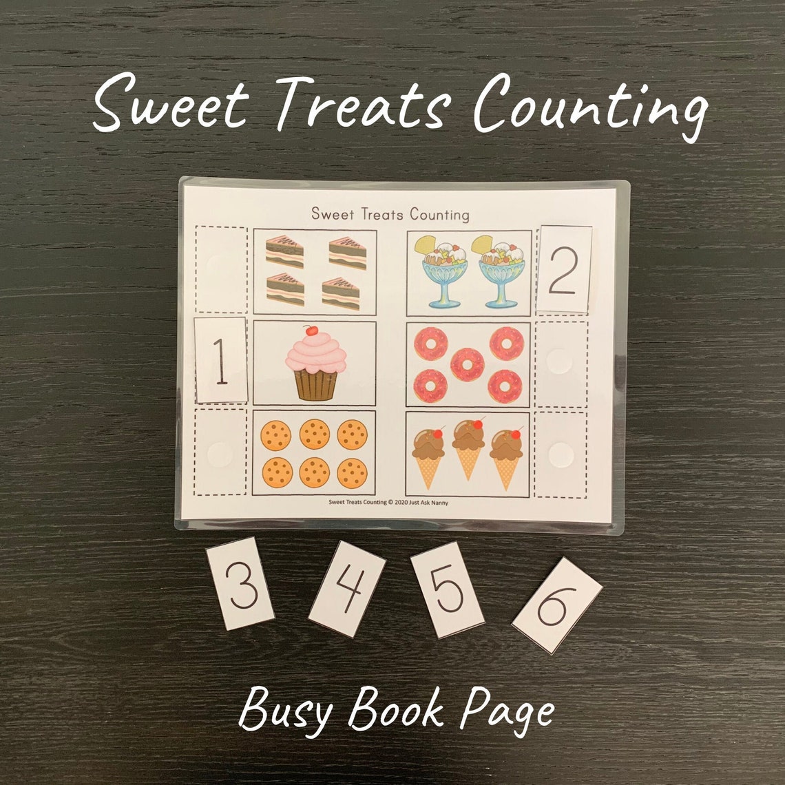 Sweet Treats Counting - Etsy