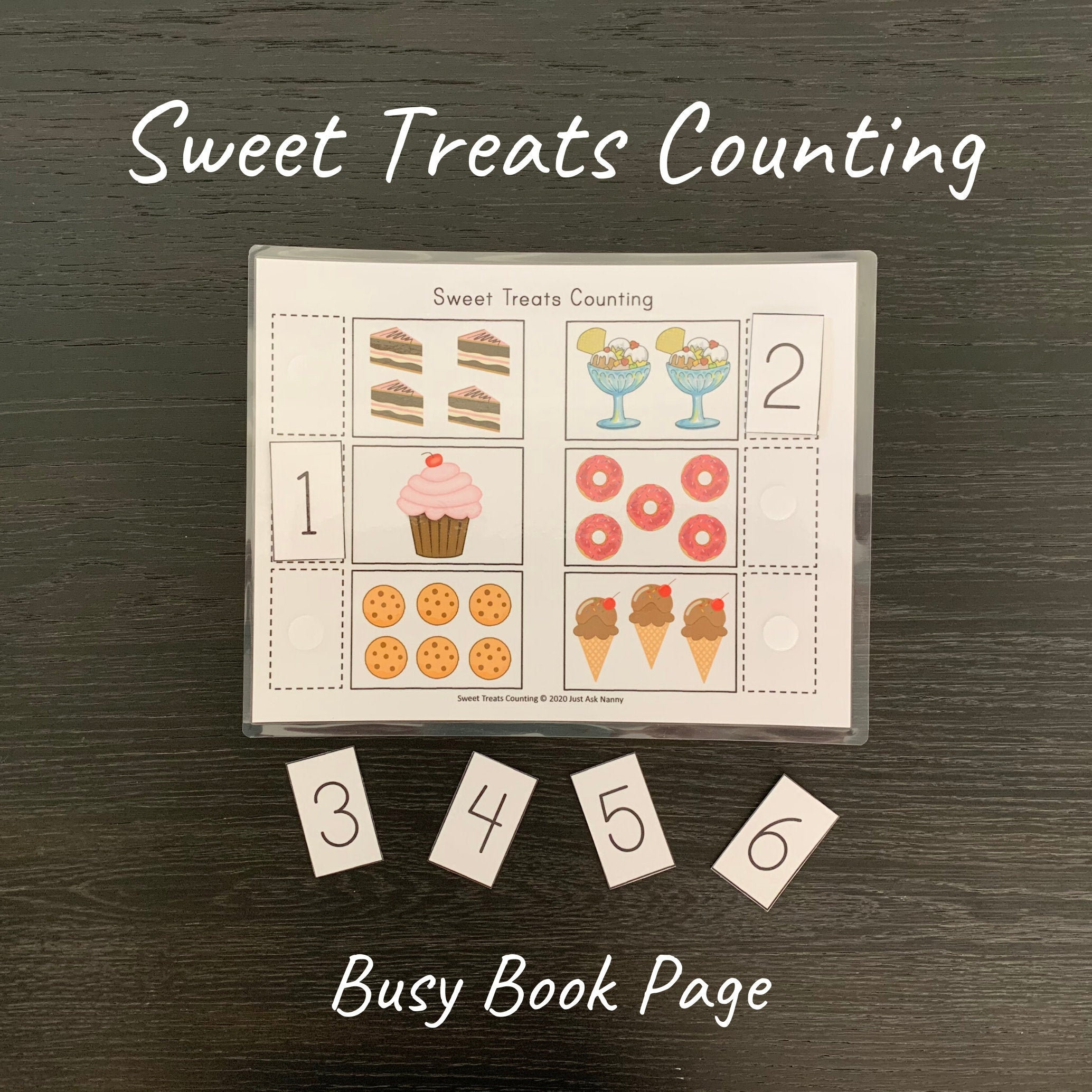 Sweet Treats Counting - Etsy