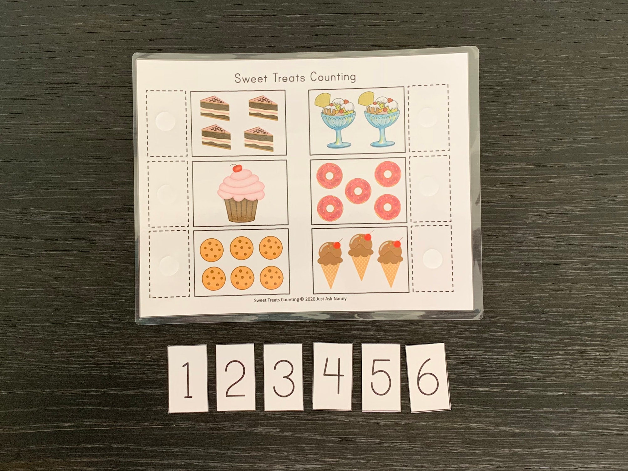 Sweet Treats Counting - Etsy