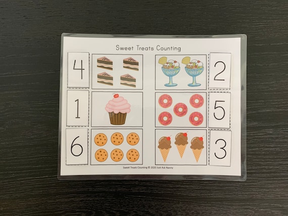 Sweet Treats Counting | Etsy