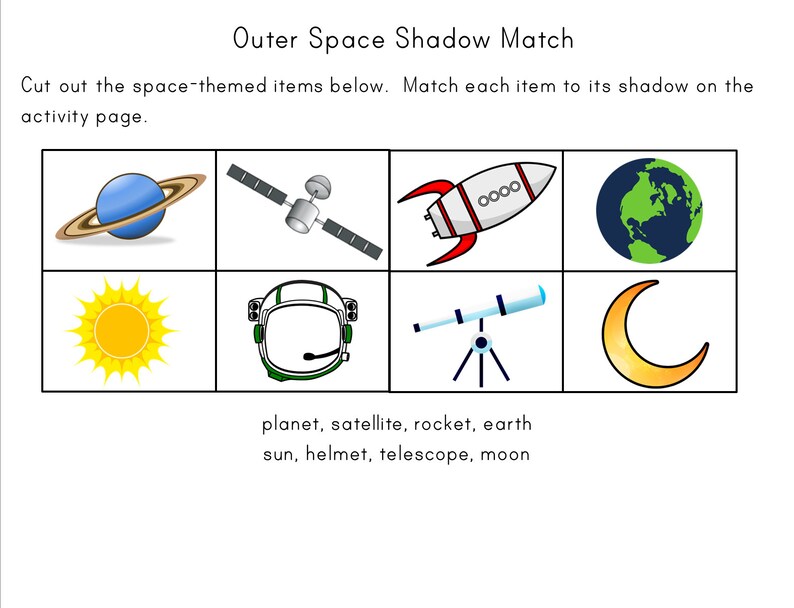 Outer Space Shadow Match | Etsy