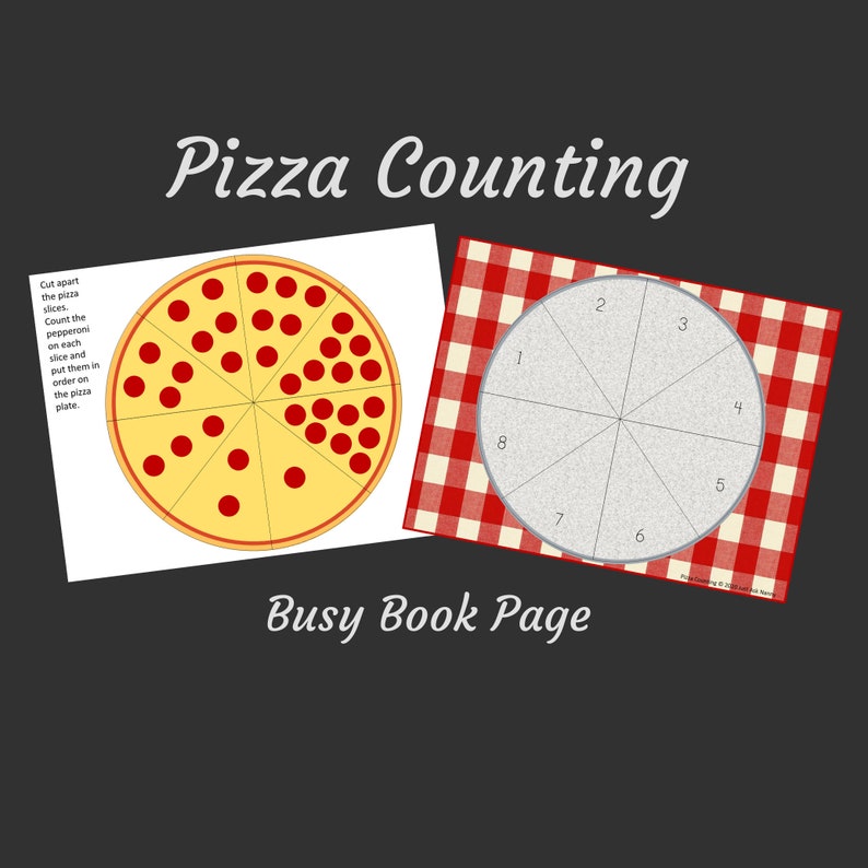 Pizza Counting - Etsy