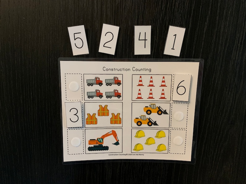 Construction Counting - Etsy