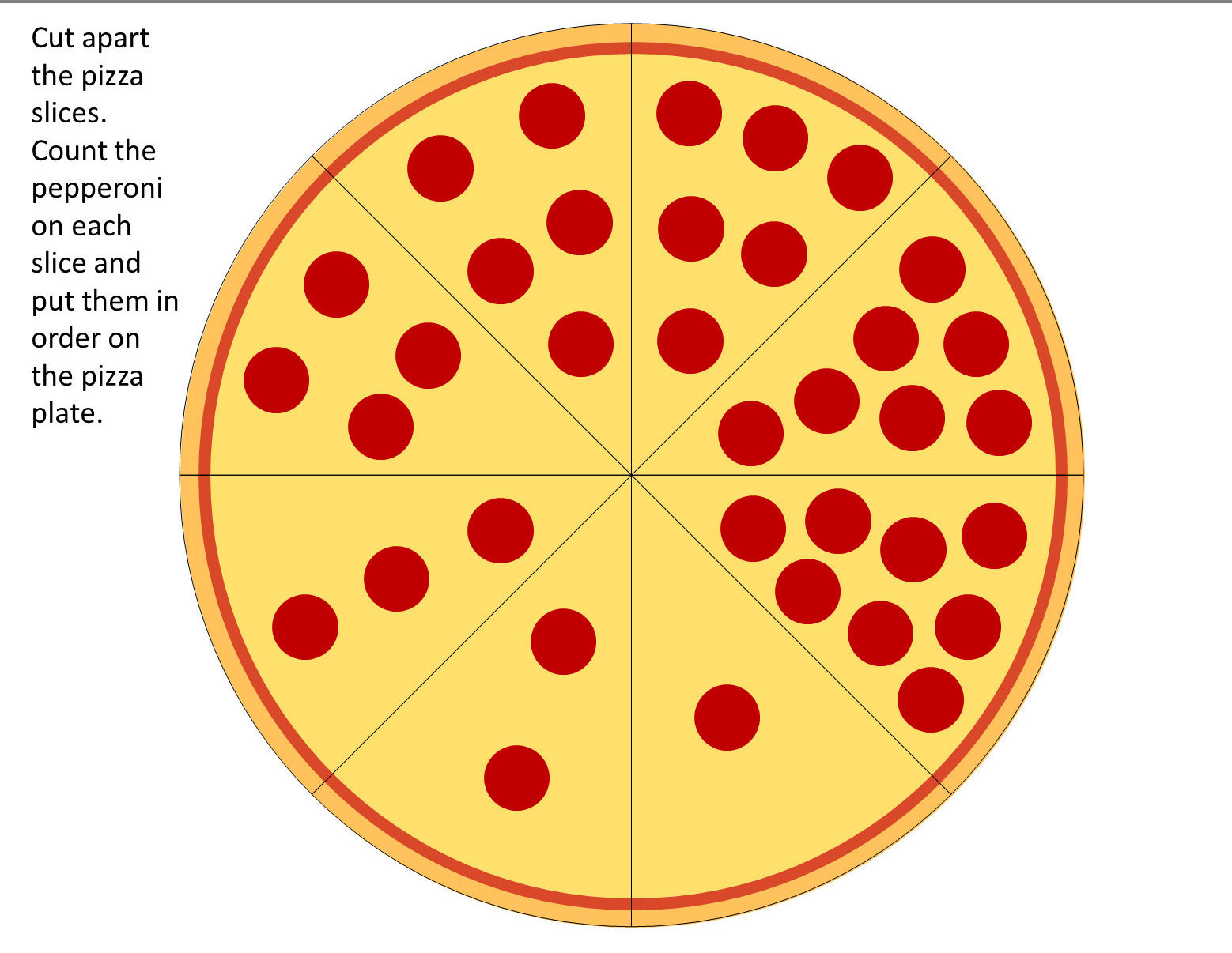 Pizza Counting - Etsy