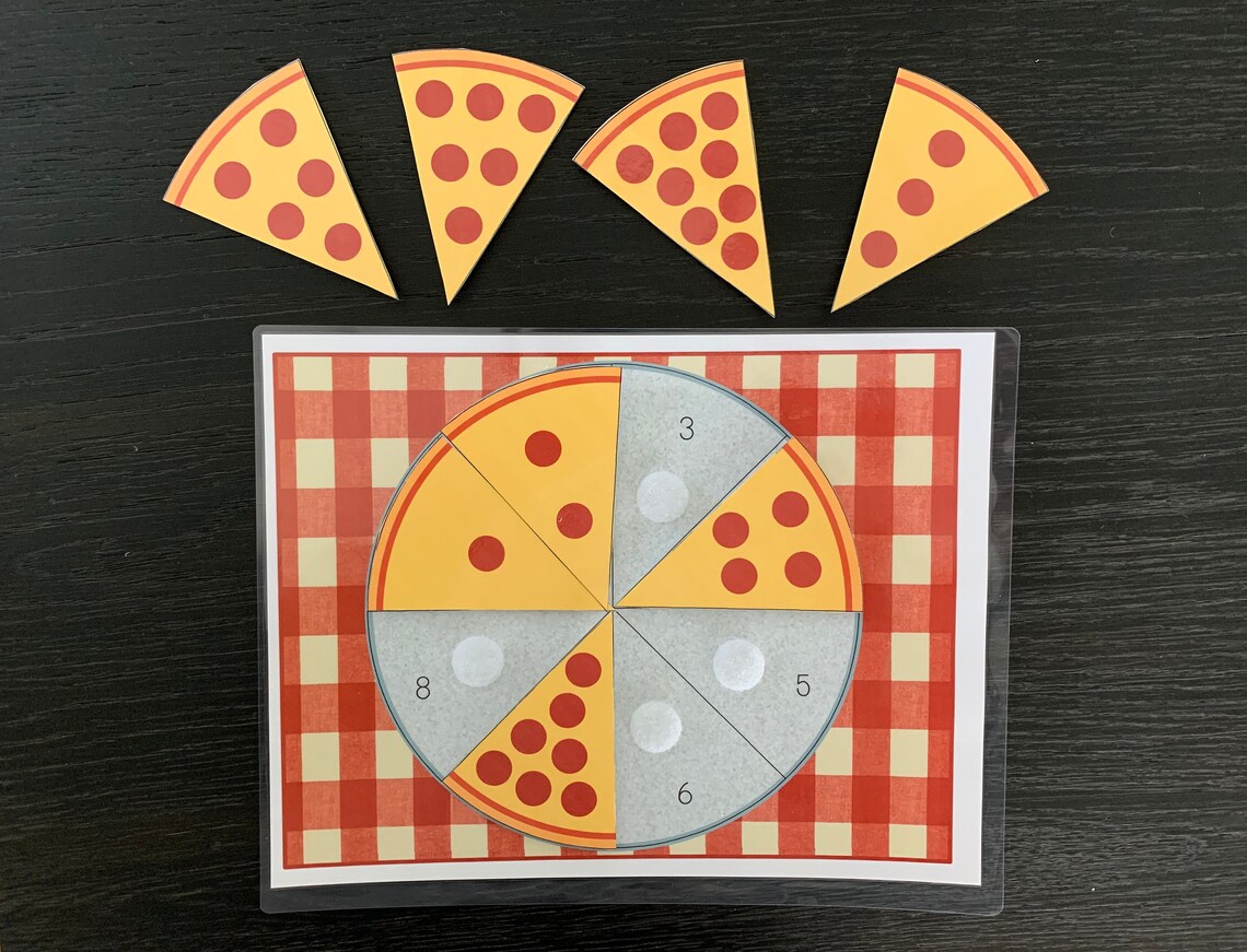 Pizza Counting - Etsy