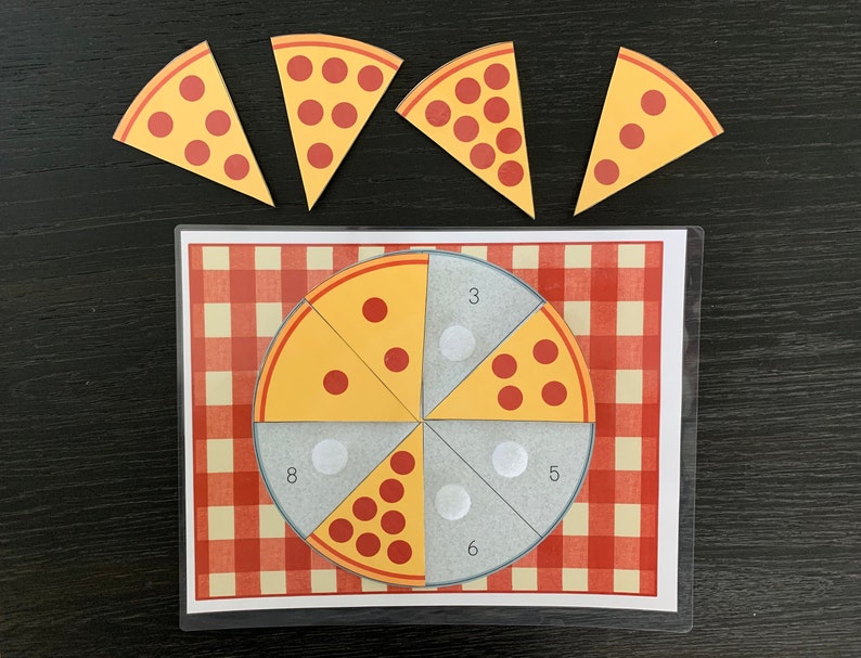 Pizza Counting - Etsy