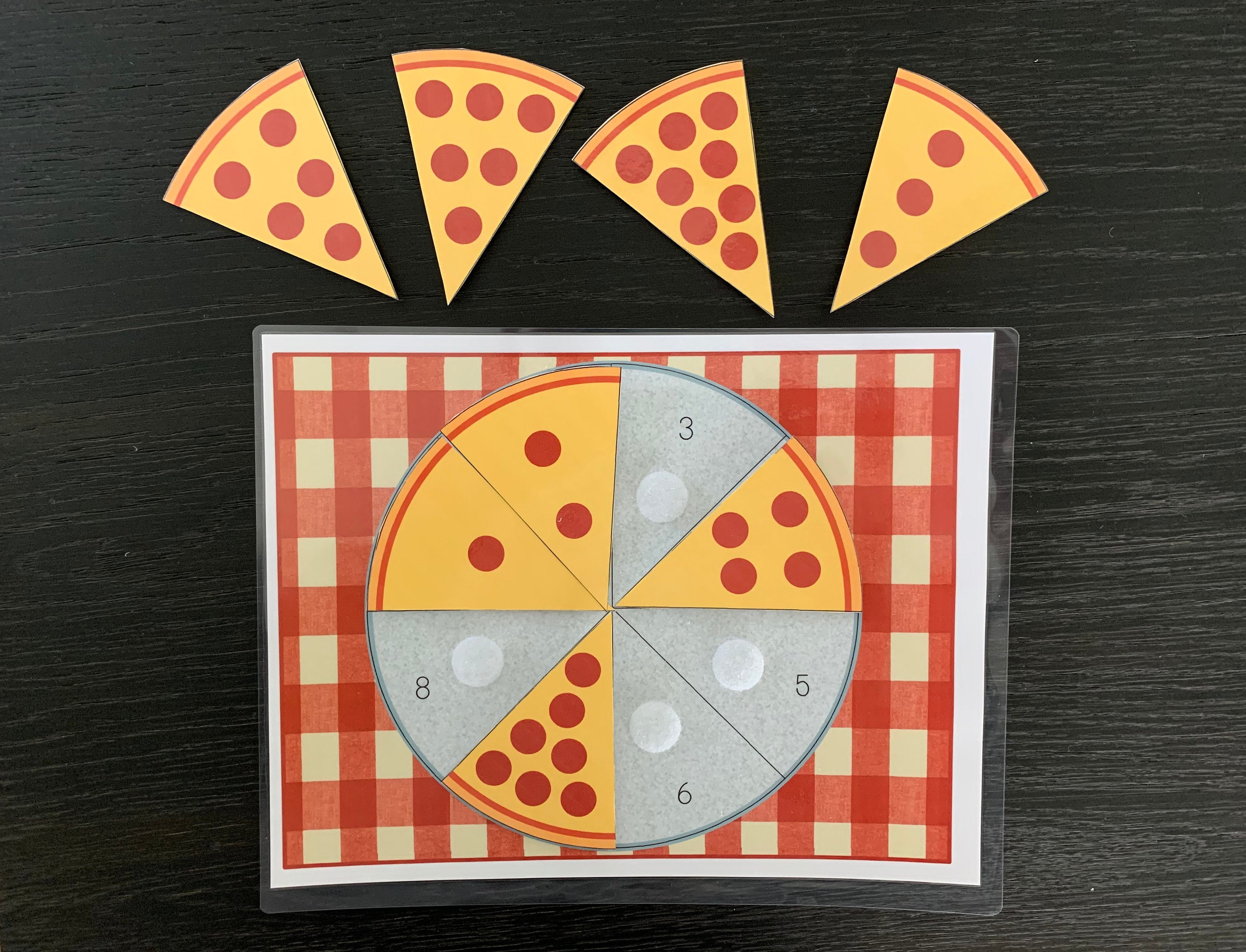 Pizza Counting - Etsy