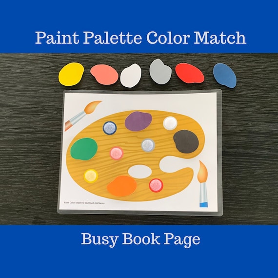 Paint Palette Color Match | Etsy