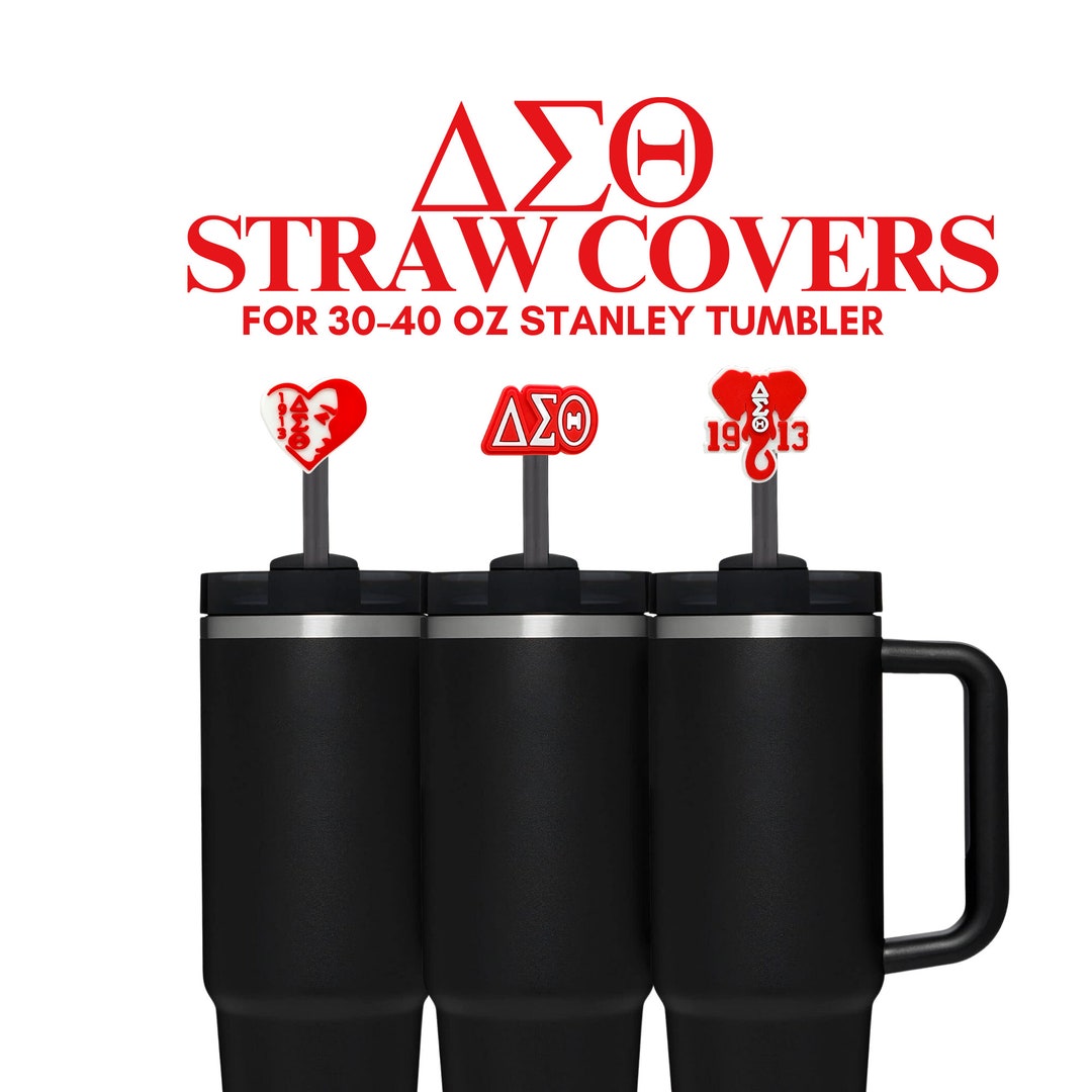 Delta Sigma Theta Straw Cover Stanley , Stanley Straw Cover, Stanley ...