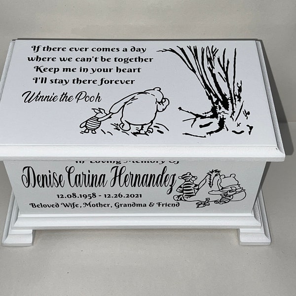 Funeral Urn Casket - Etsy UK