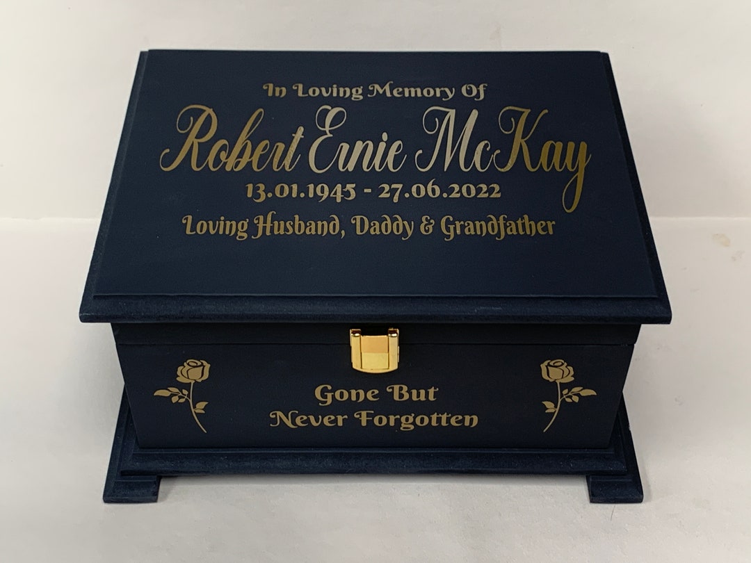 Large Ashes Casket/urn/box With Catch Cremation Memorial Urn Casket Box ...
