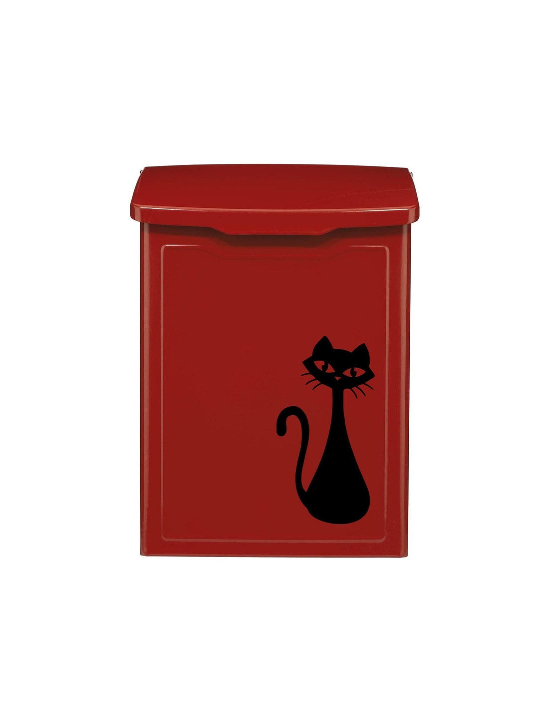 Red MCM Cat Modern Contemporary Mailbox , Wall Mount Letterbox , Wall ...