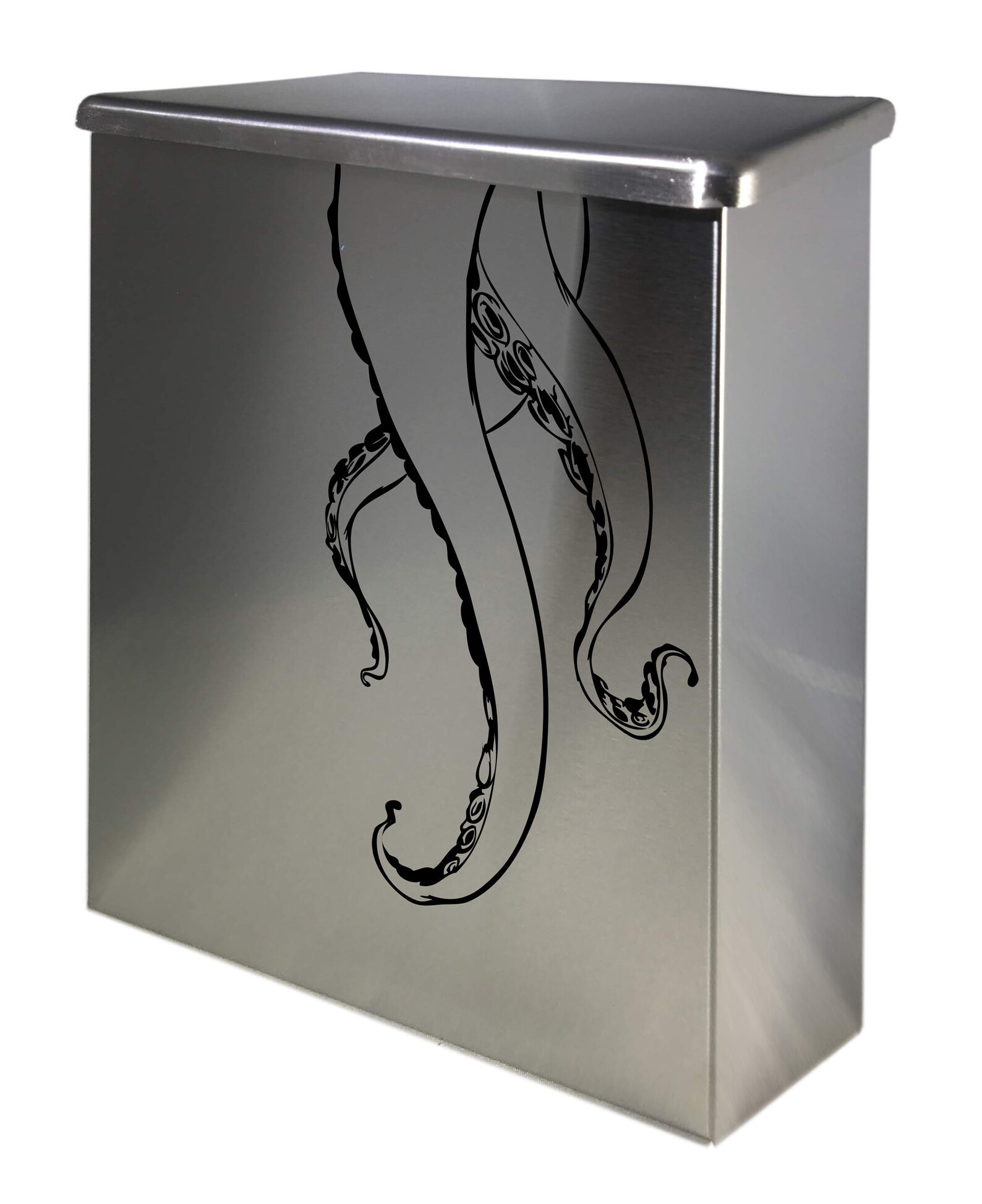 Tentacles Monster Mailbox Modern Stainless Steel Wall - Etsy