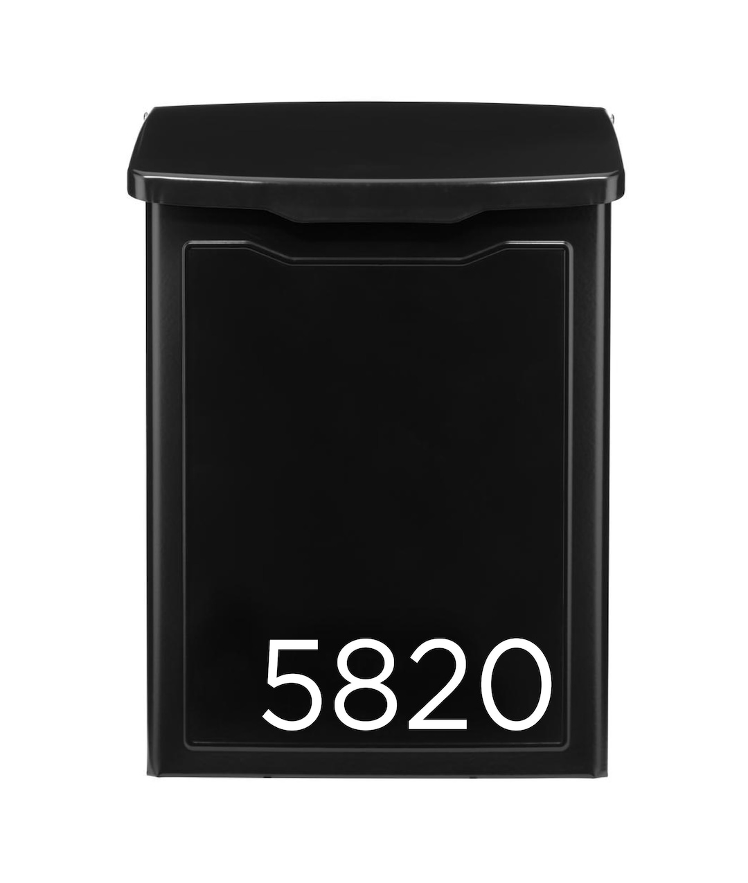 Personalized Wall Mount Mailbox , Modern Contemporary Mail Box ...