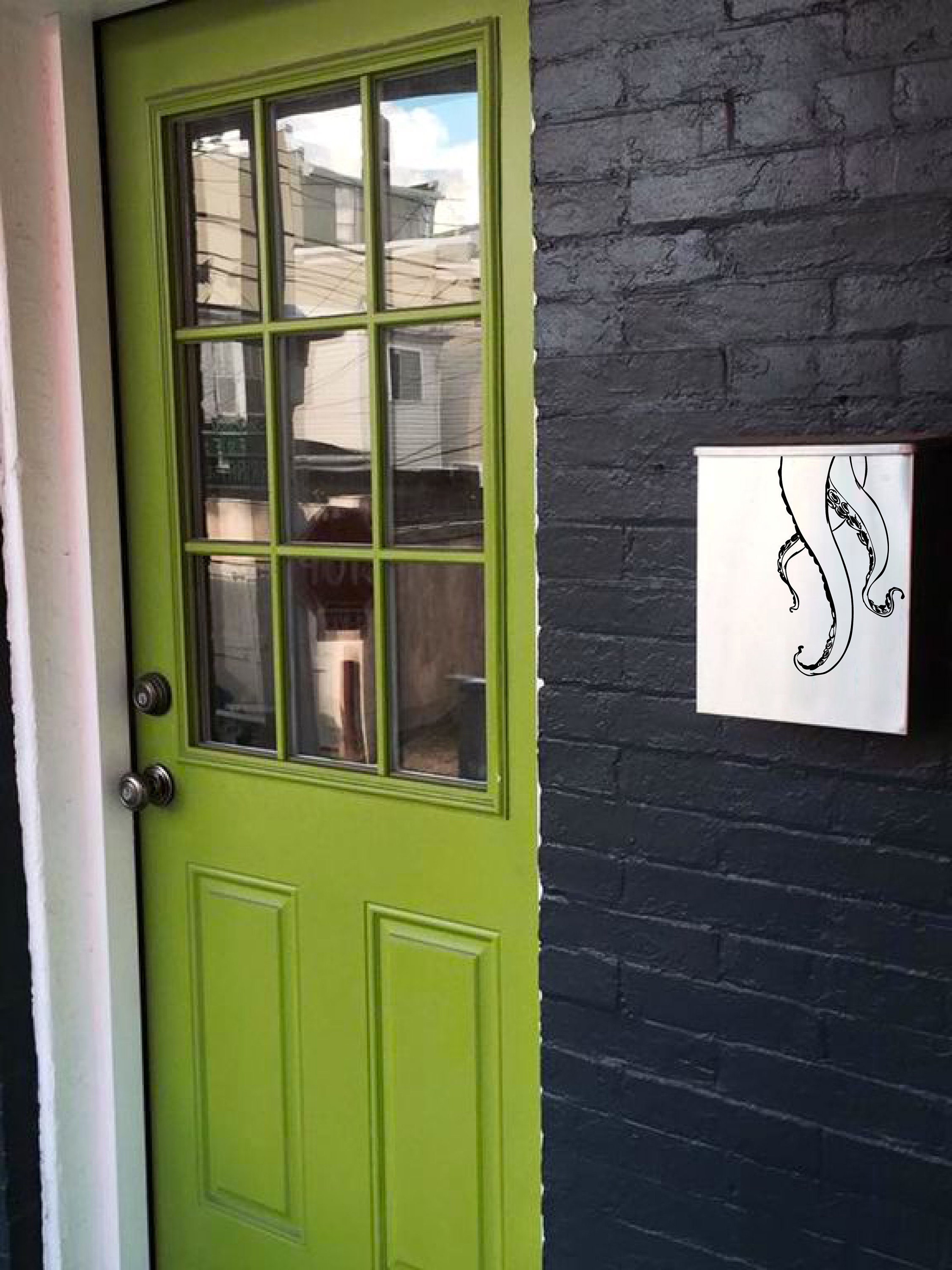 Tentacles Monster Mailbox Modern Stainless Steel Wall - Etsy