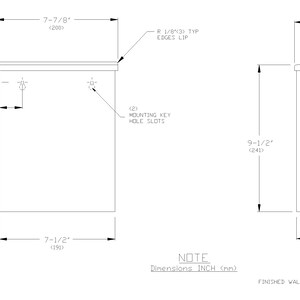 Atomic Stars MCM Mailbox Wall Mount Mailbox, Metal Letterbox, Wall ...