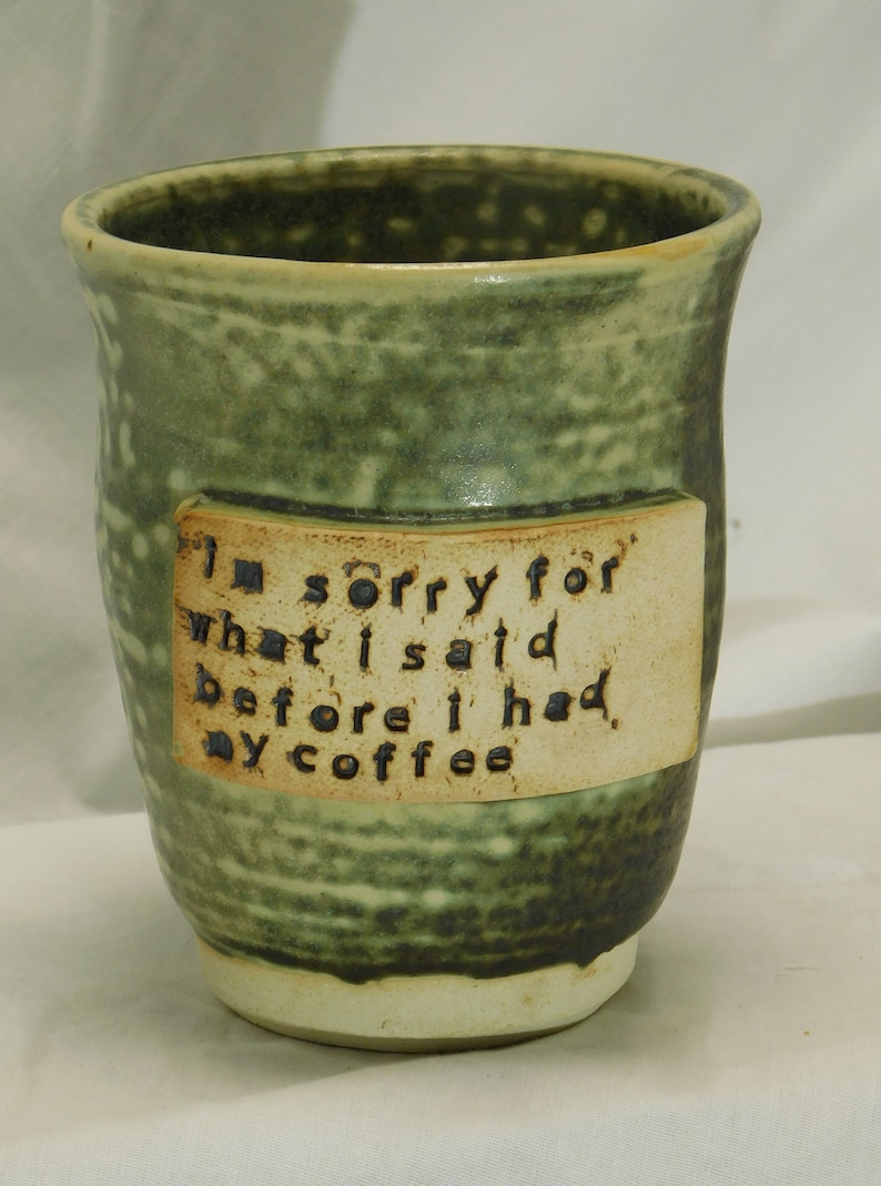 I'm Sorry Mug - Etsy