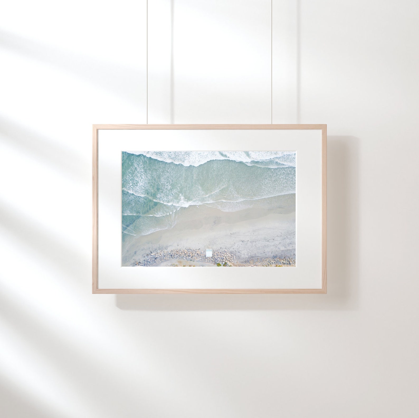 Large Coastal Digital Print, Printable Beach Poster, Summer Wall Art ...