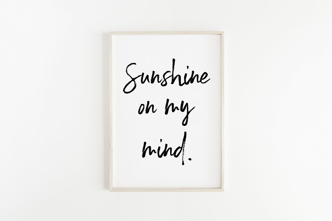 Inspirational Typography Art Print, Printable Quote Wall Art, Instant ...