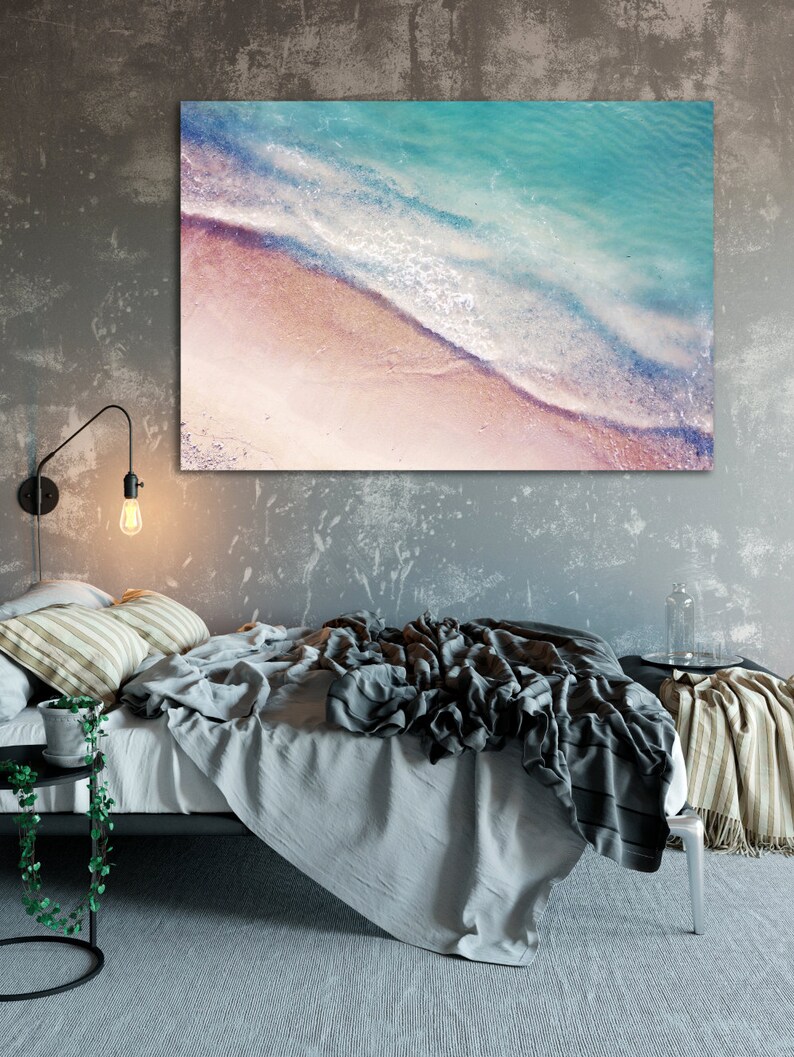 Ocean Print Photography, Large Ocean Wall Art, Water Digital Download ...