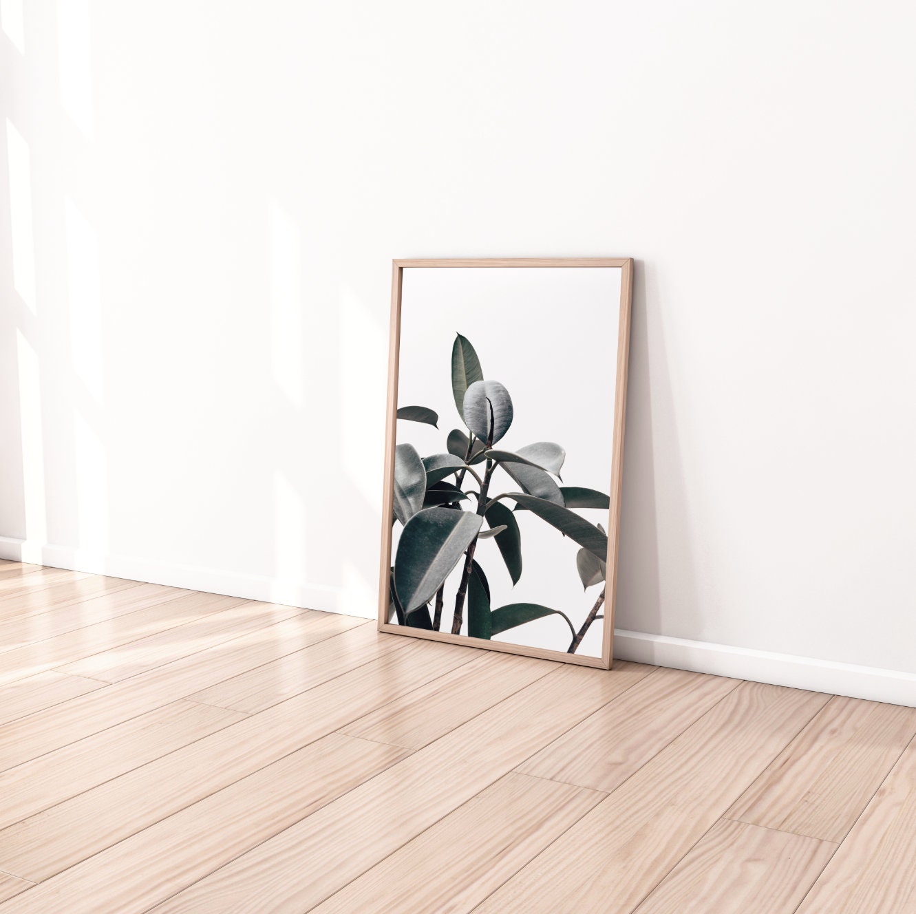 Printable Botanical Photo, Botanical Print, Large Plant Poster, Green ...