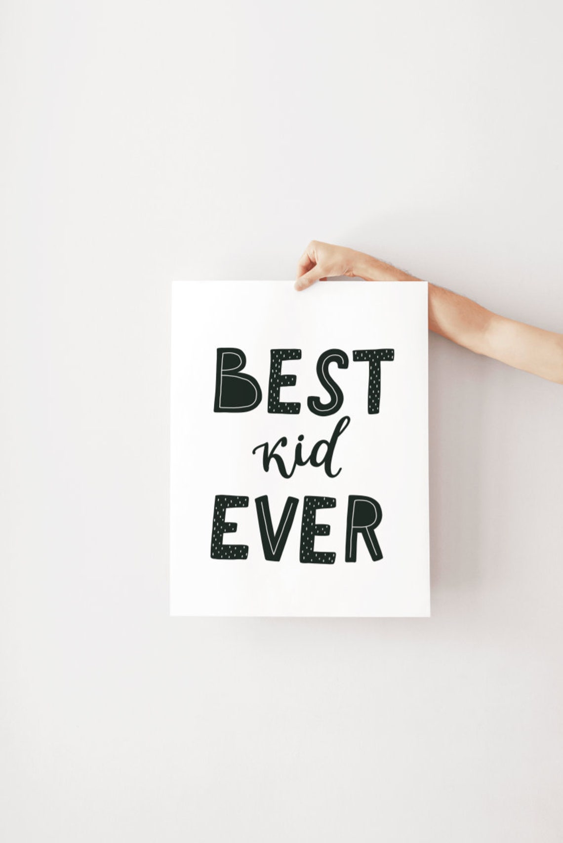 Best Kid Ever Nursery Printable, Kids Wall Art Decor, Nursery Print ...