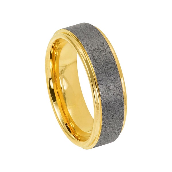 Mens Sand Wedding Band - Etsy