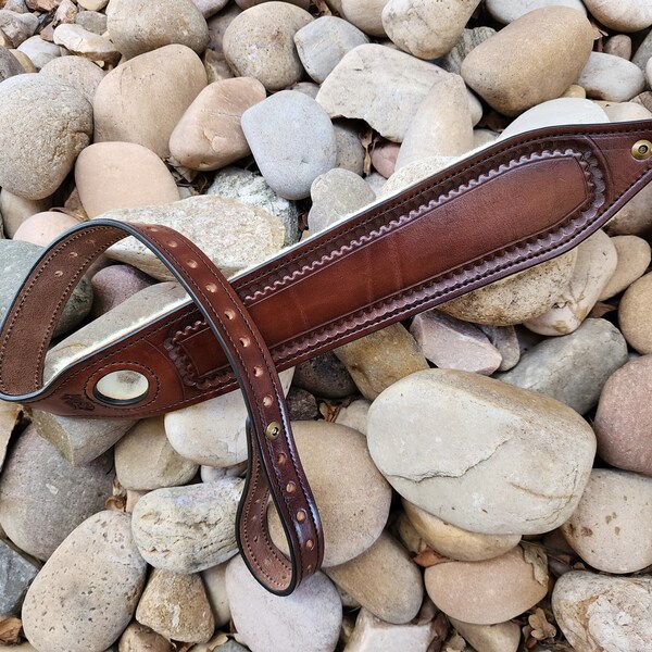 Leather Rifle Sling - Etsy