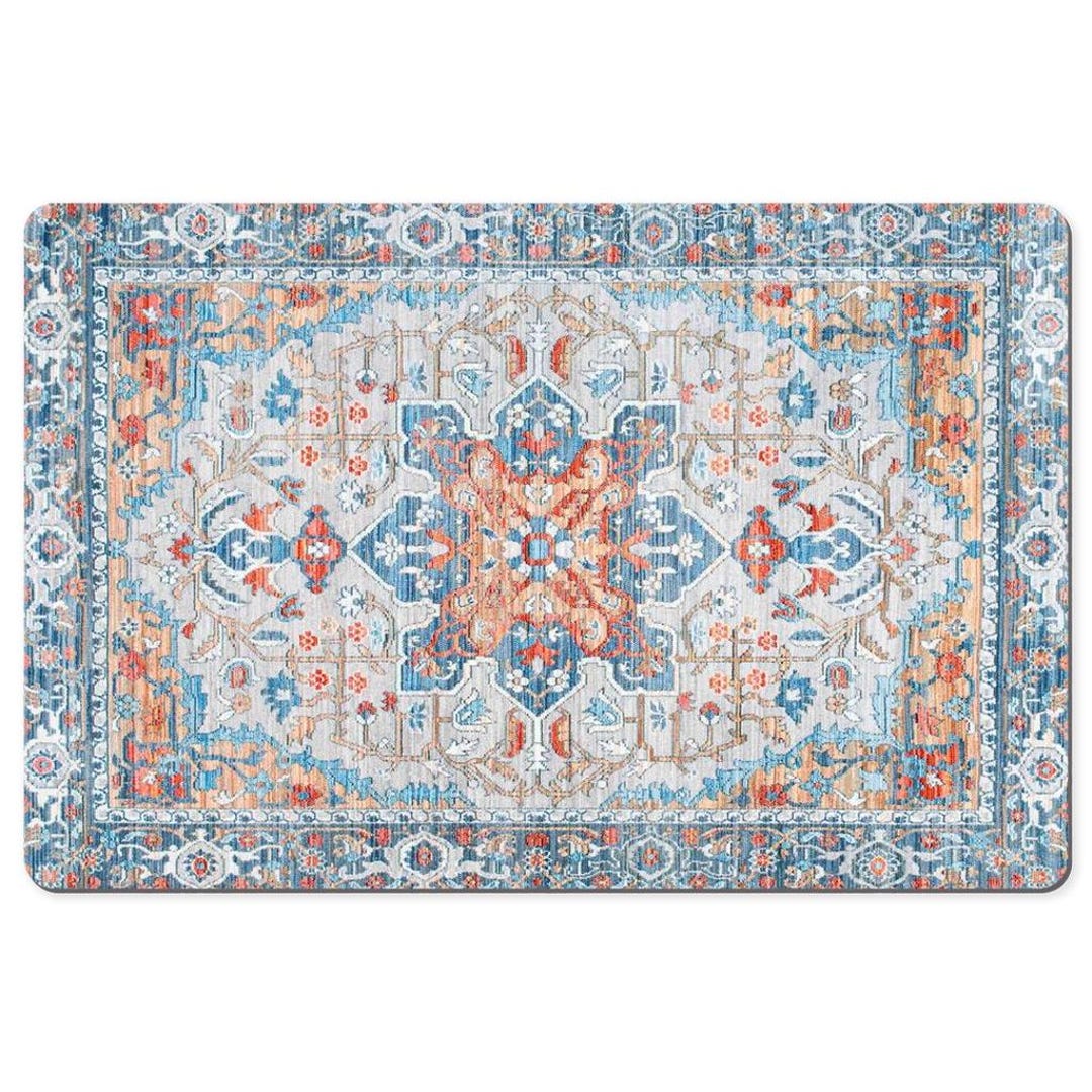 Tabriz Persian Extra Large Desk Mat | Keyboard Mat Powder Blue ...