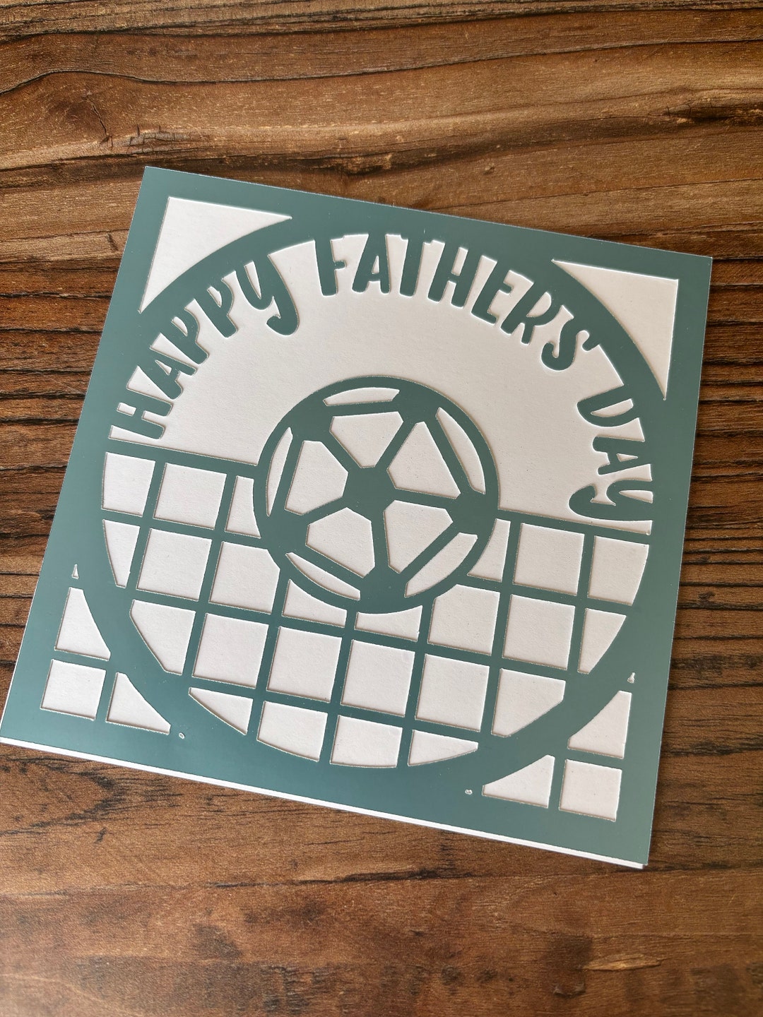 Football Fathers Day Card, Fathers Day Card, Footy Card, Football Team ...