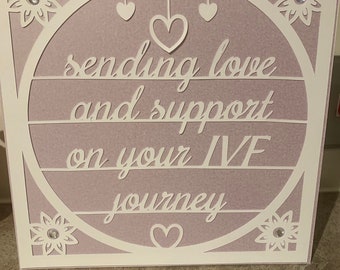 Ivf Support Card | Etsy