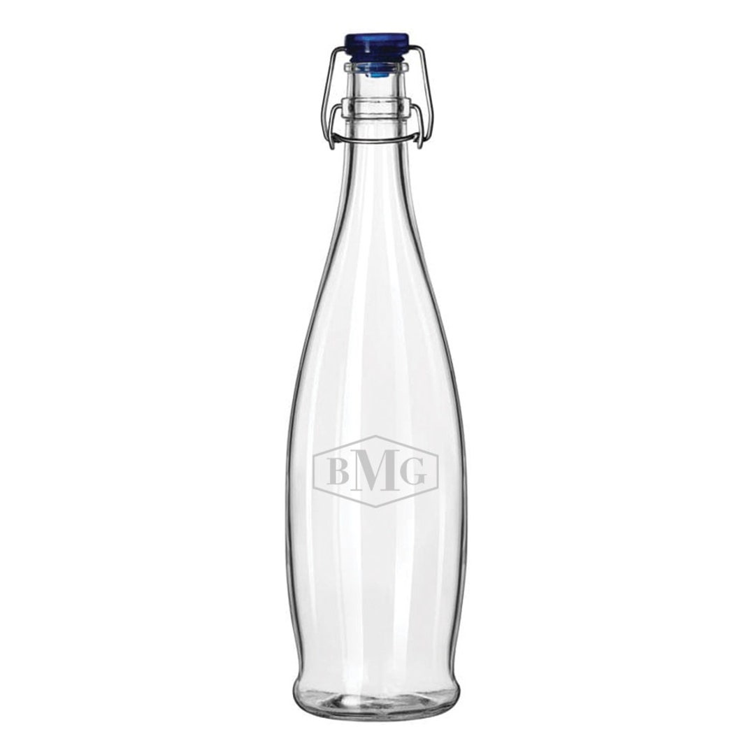 Personalized Engraved Glass Water Canister Custom Monogram for Mother's ...