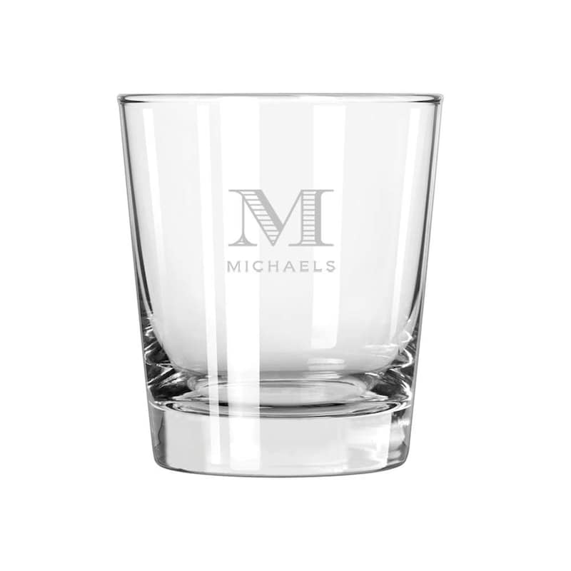 High Ball Engraved Glass - Etsy