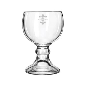 Personalized Engraved Glass Chalice Custom Monogram Barware for ...