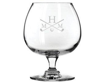 Personalized Engraved Glass Chalice Custom Monogram Barware | Etsy