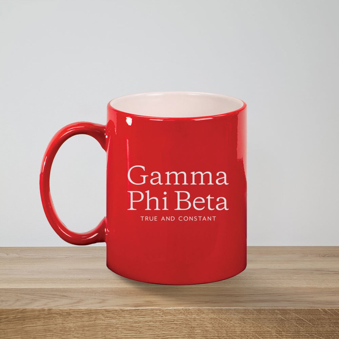 Gamma Phi Beta Engraved 11 Oz Ceramic Coffee Mug - Sorority Greek ...