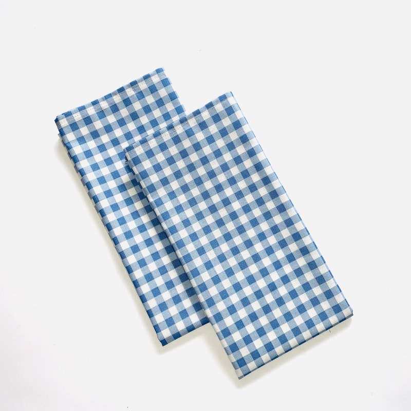 Blue Napkins - Etsy