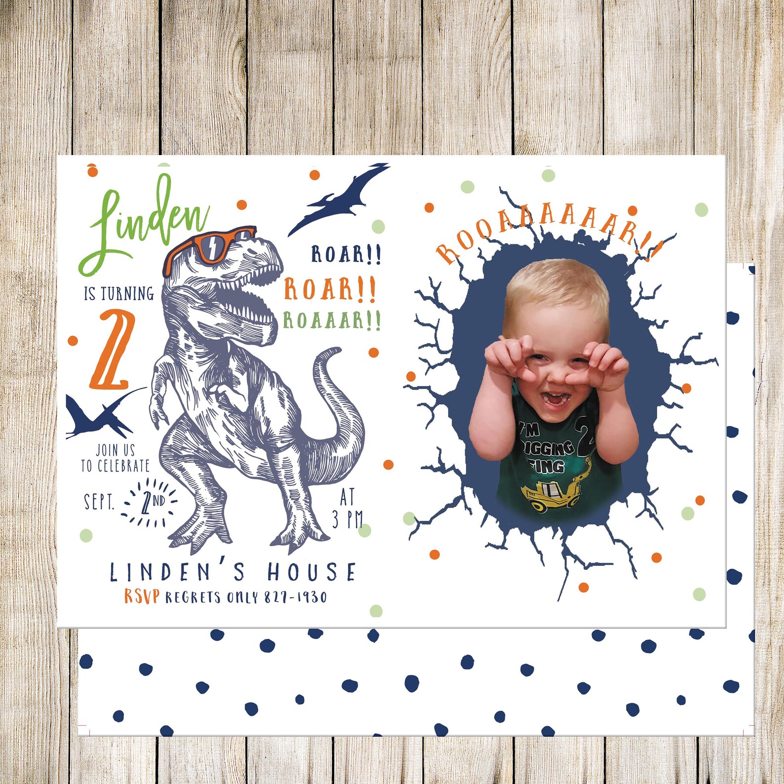 Dinosaur Birthday Invitation | Dinosaurs Invitation| Reptile Birthday ...