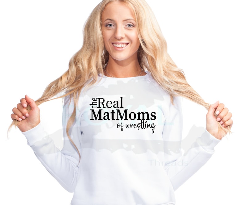 Wrestling Mom the Real Mat Moms of Wrestling SVG PNG - Etsy