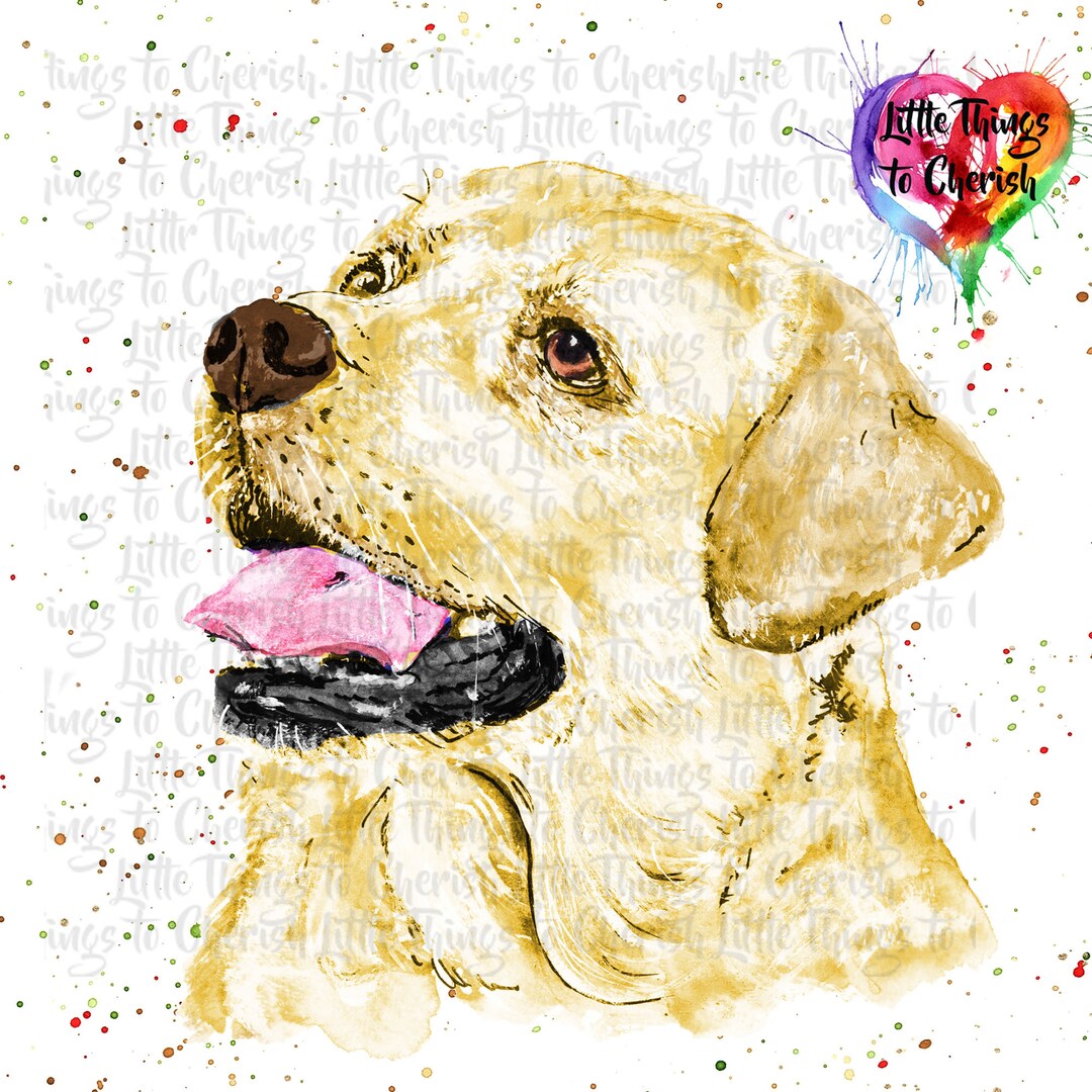 Labrador Clipart Labrador Graphics Dog Sublimation Gun - Etsy