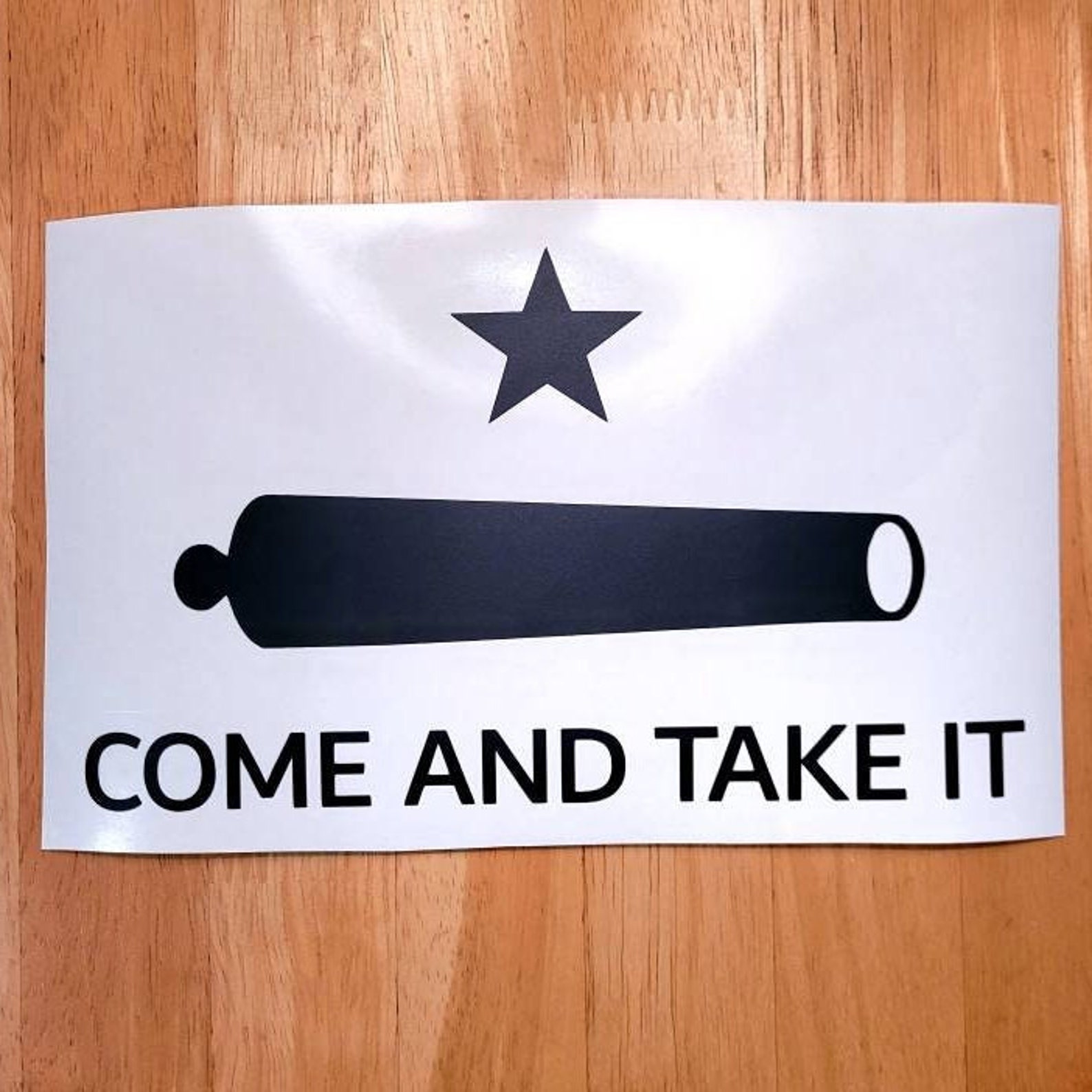 Come and Take It Vinyl Decal Sticker for Car Truck Laptop Cup - Etsy