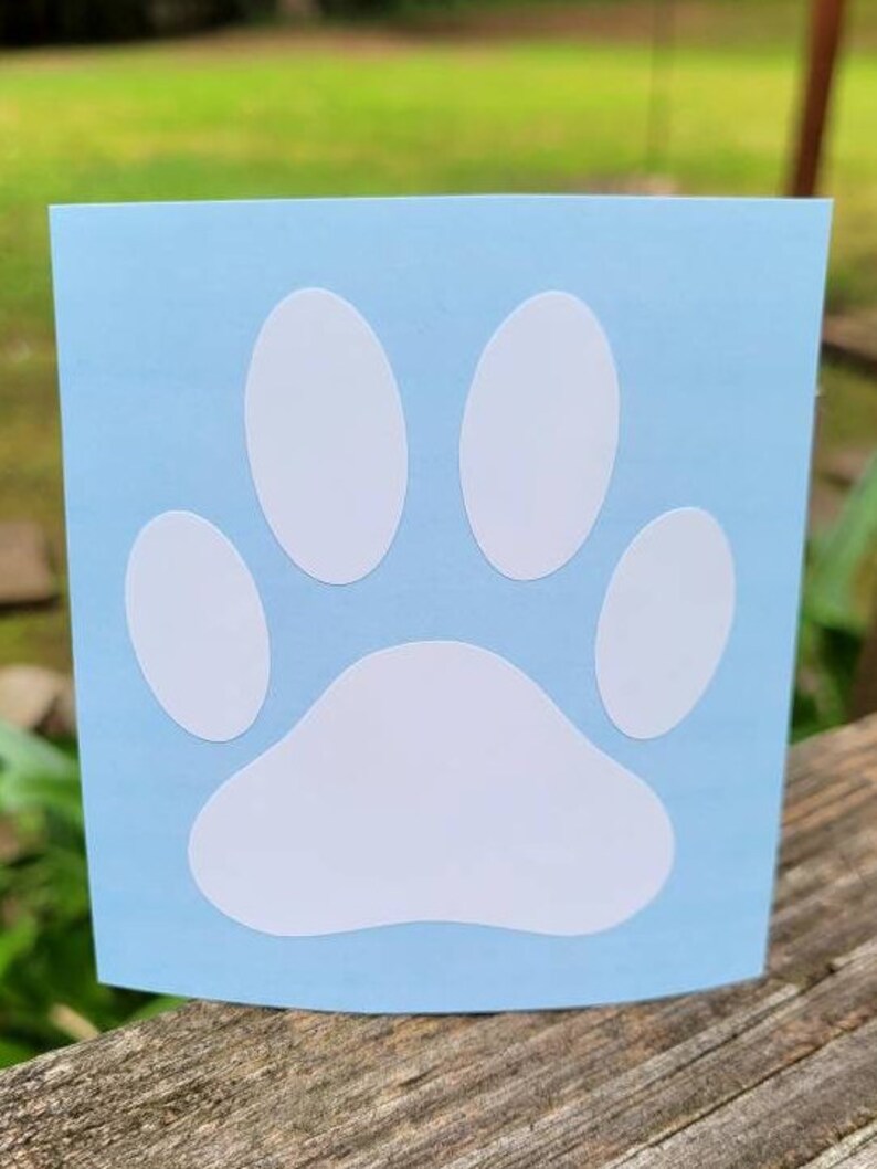 Cat Paw Print Vinyl Decal Sticker for Car Truck Window - Etsy
